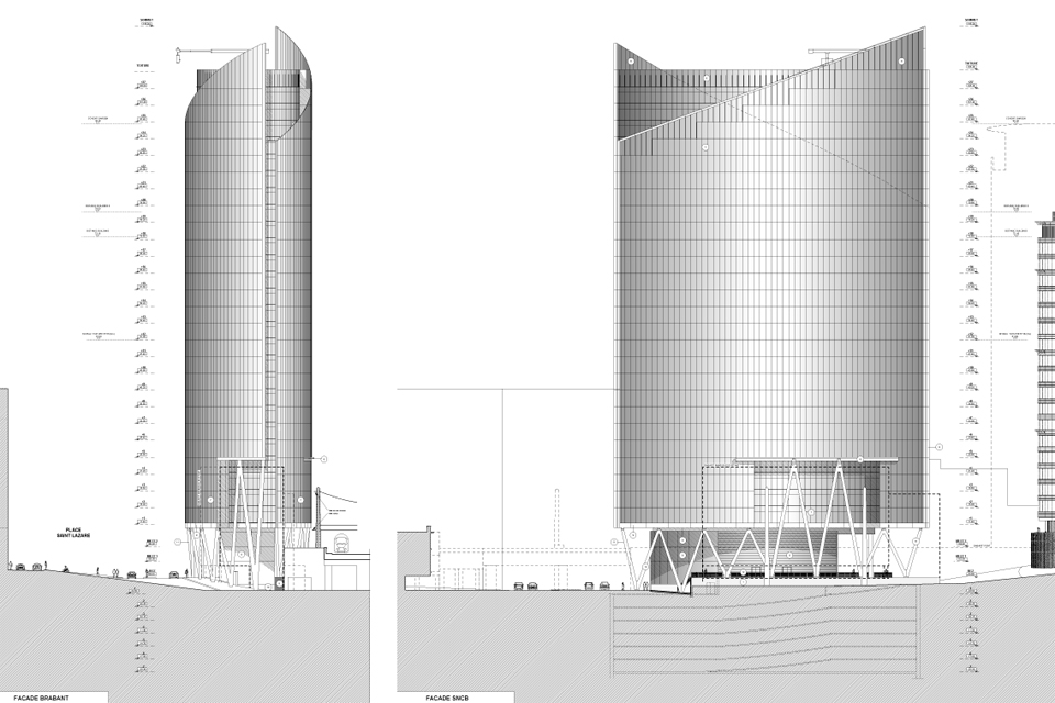 BRUSSELS | Silver Tower | 136m | 30 fl | U/C | SkyscraperCity Forum